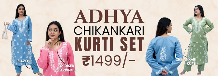 Adhya Chikankari